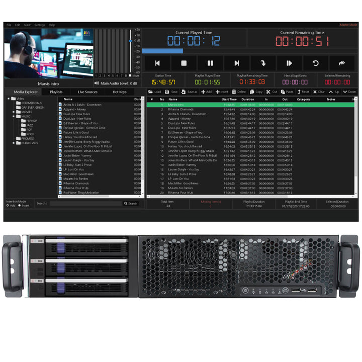 Broadcast Automation Servers – Marsis Broadcast Technologies